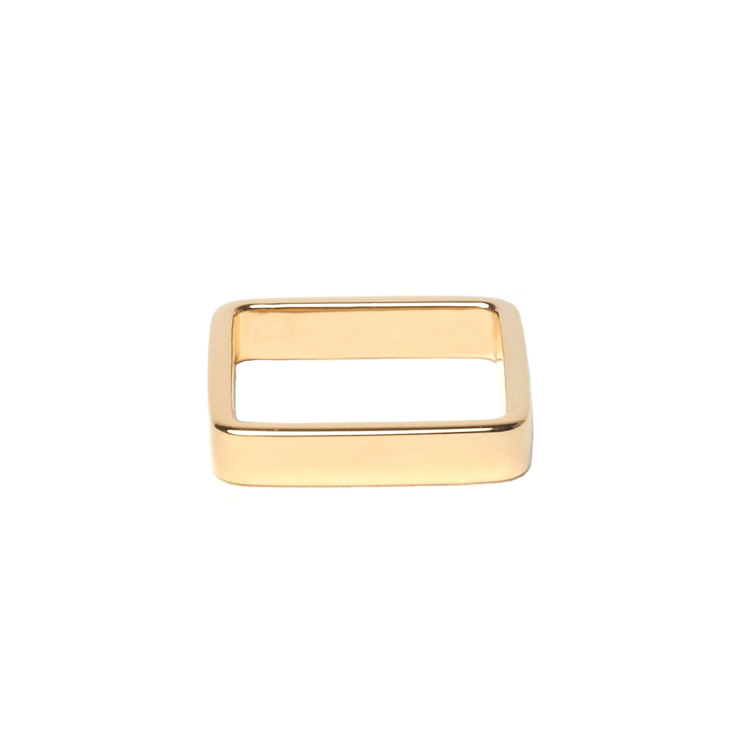 4.0mm 18K Gold Square Ring – Atelium Jewelry